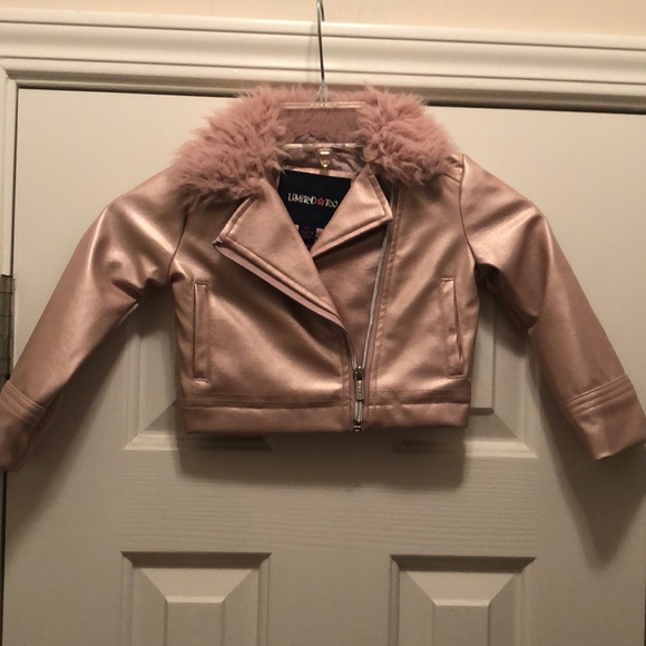 Limited Too | Jackets & Coats | Girls Limited Too Faux Leather Fur ...